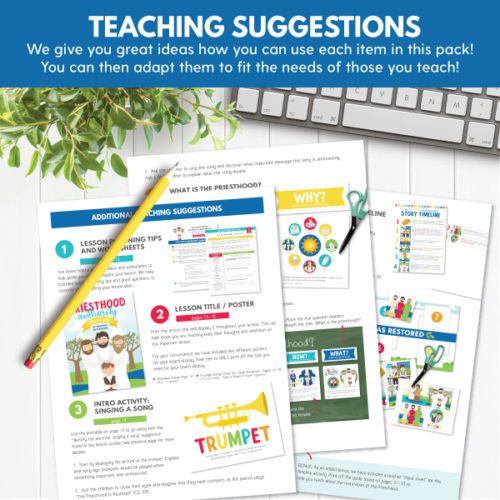 2018 Primary Sharing Time (April Week 3): Priesthood Authority was ...