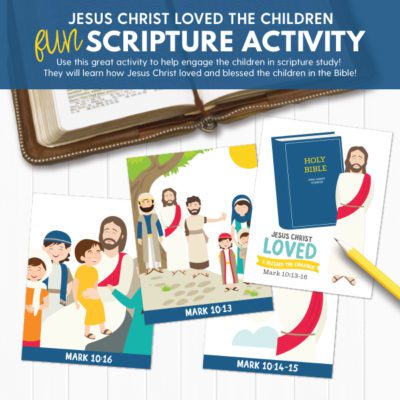 Primary 2 (CTR) Lesson 19: Jesus Christ Loves Me - The Red Headed Hostess