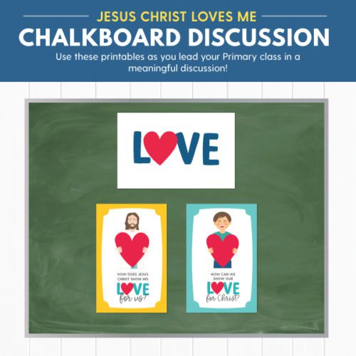 Primary 2 (CTR) Lesson 19: Jesus Christ Loves Me - The Red Headed Hostess