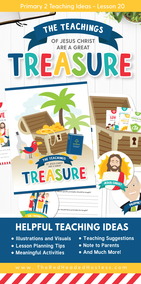 Primary 2 (CTR) Lesson 20: The Teachings of Jesus Christ Are a Great ...