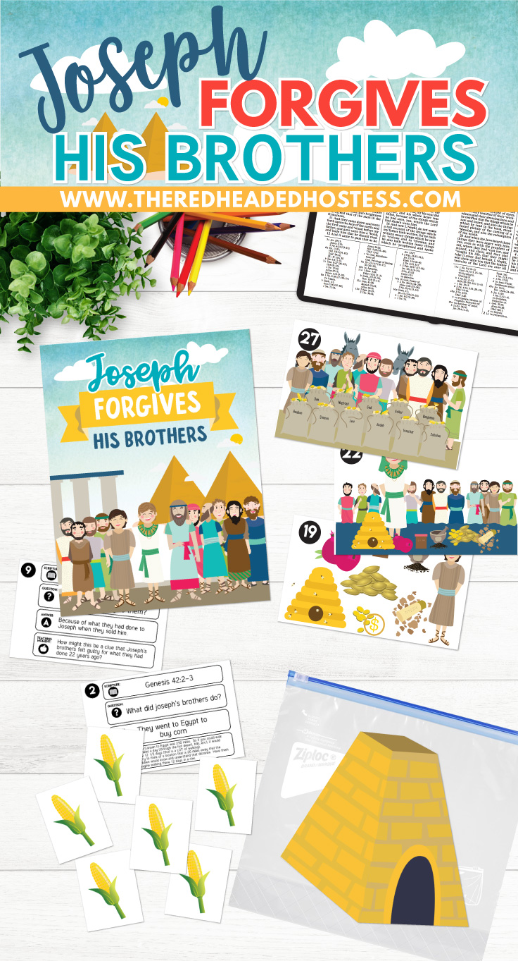 Primary 6 Lesson 17: Joseph Forgives His Brothers - The Red Headed Hostess