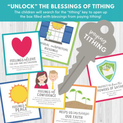 2018 Primary Sharing Time (May Week 3): Prophets Teach Me To Pay ...