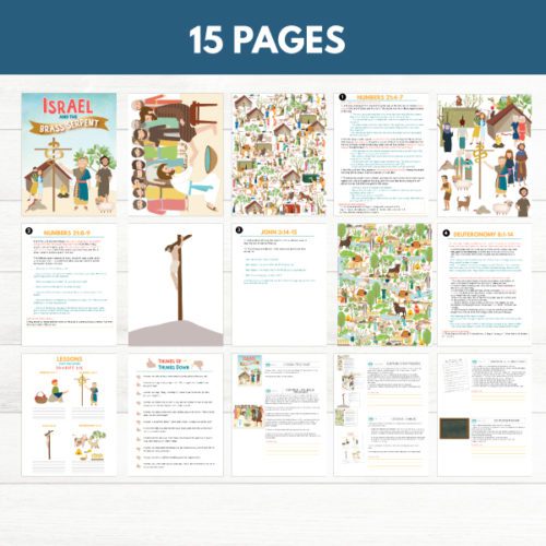 Primary 6 Lesson 22: Israel and the Brass Serpent - The Red Headed Hostess