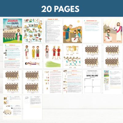 Primary 6 Lesson 23: Joshua Leads Israel - The Red Headed Hostess