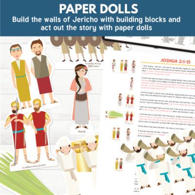 Primary 6 Lesson 23: Joshua Leads Israel - The Red Headed Hostess