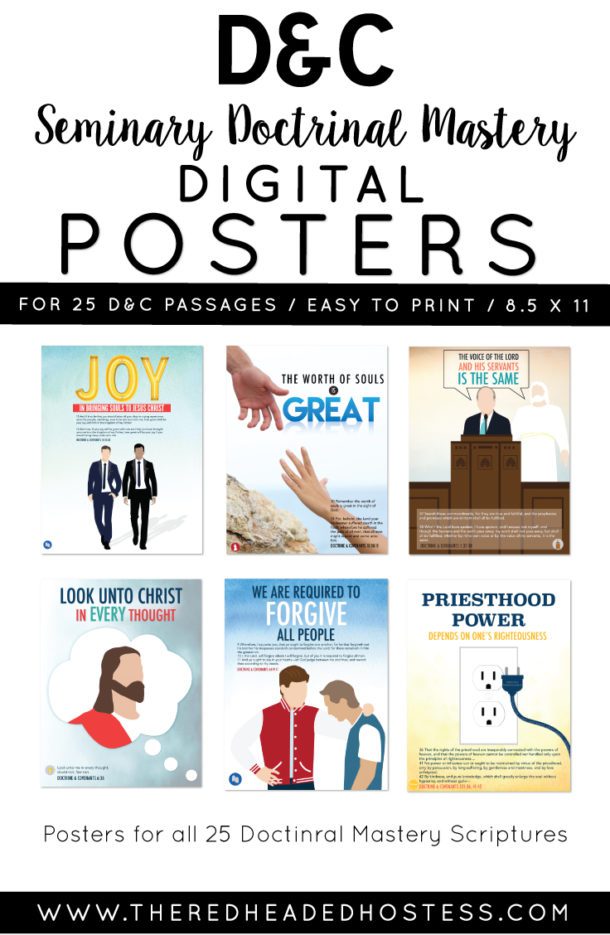 Doctrine and Covenants Study/Seminary Helps- The Red Headed Hostess