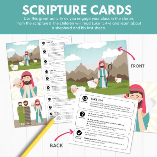 Primary 2 (CTR) Lesson 23: Jesus Christ Is The Good Shepherd - The Red ...