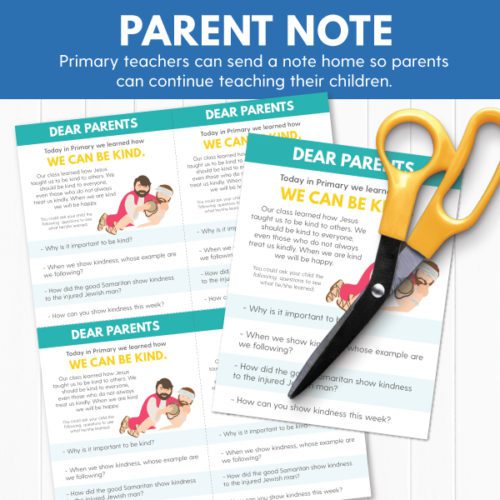 Primary 2 (CTR) Lesson 28: I Can Be Kind - The Red Headed Hostess