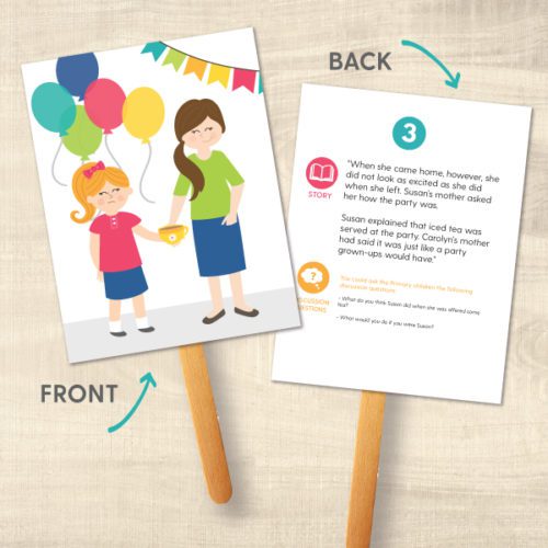 Primary 2 (CTR) Lesson 29: I Can Be A Good Example - The Red Headed Hostess