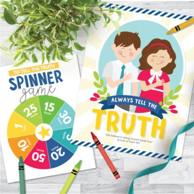 Primary 2 (CTR) Lesson 34: Always Tell the Truth - The Red Headed Hostess