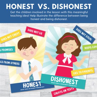 Primary 2 (CTR) Lesson 34: Always Tell the Truth - The Red Headed Hostess