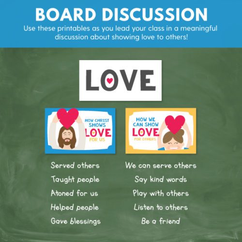 Primary 2 (CTR) Lesson 32: Love One Another - The Red Headed Hostess