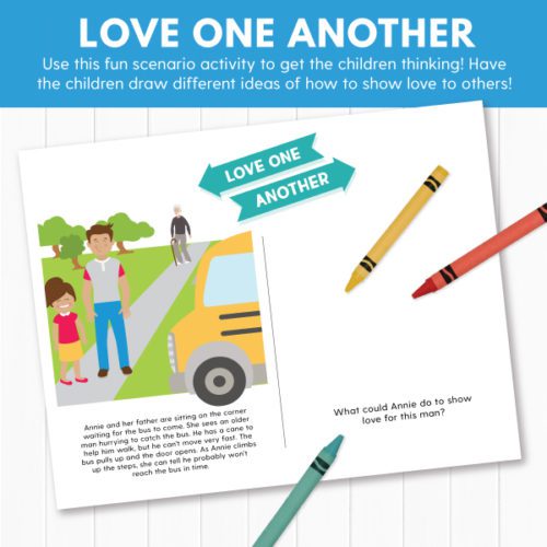 Primary 2 (CTR) Lesson 32: Love One Another - The Red Headed Hostess