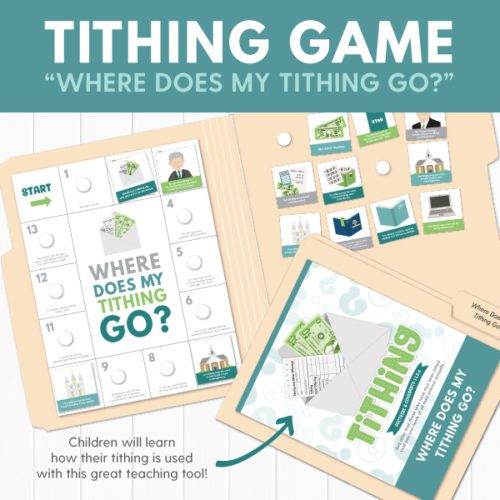 Primary 2 (CTR) Lesson 33: I Can Pay Tithing - The Red Headed Hostess