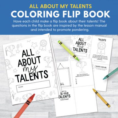 Primary 2 (CTR) Lesson 35: I Have Talents - The Red Headed Hostess