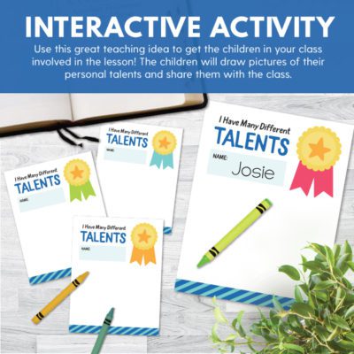 Primary 2 (CTR) Lesson 35: I Have Talents - The Red Headed Hostess