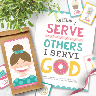 2018 Primary Sharing Time (September Week 4): When I Serve Others, I ...