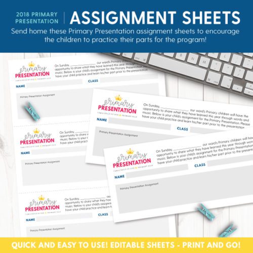 2018 LDS Primary Presentation Kit: I Am a Child of God - The Red Headed ...