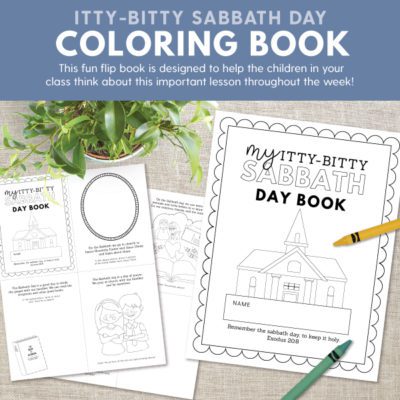 Primary 2 (CTR) Lesson 37: I Can Keep the Sabbath Day Holy - The Red ...