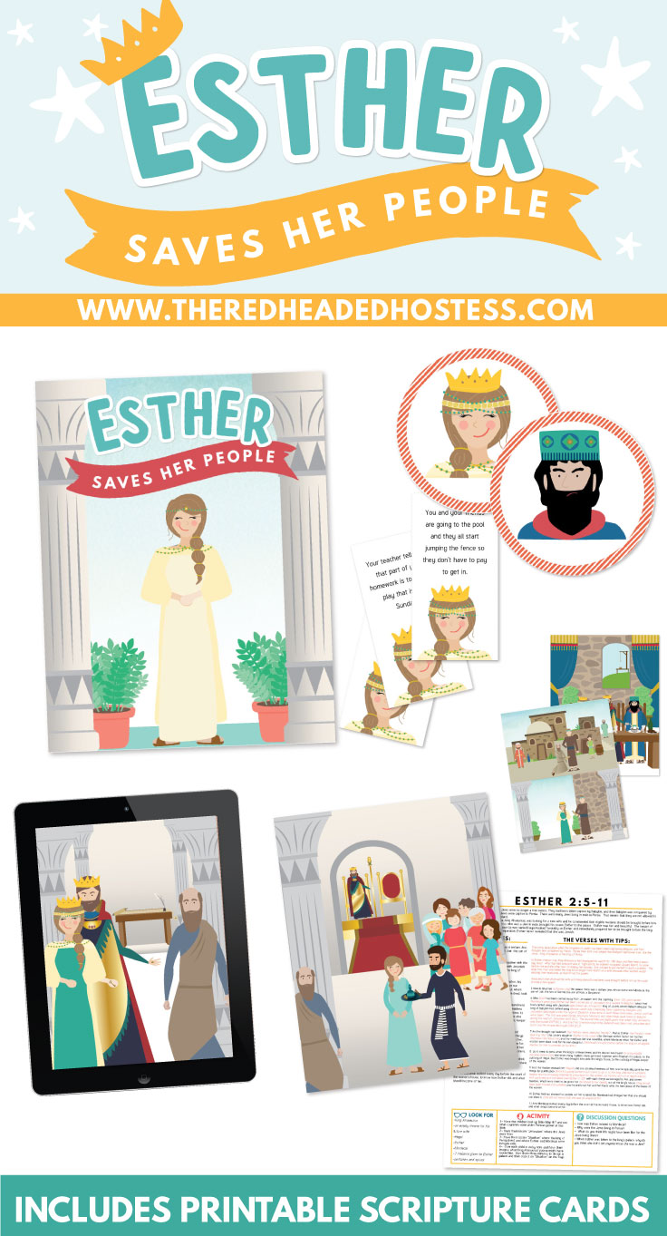 Primary 6 Lesson 38: Esther Saves Her People - The Red Headed Hostess