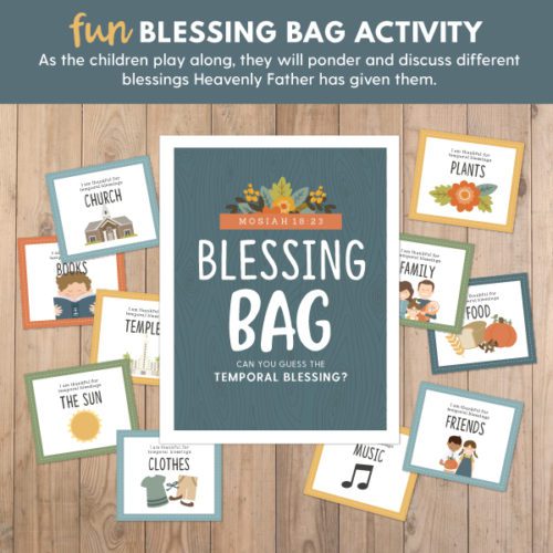 2018 Primary Sharing Time (November Week 2): I Am Thankful for Temporal ...