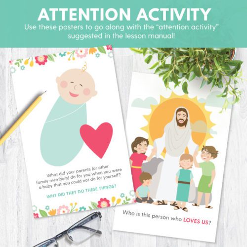 Primary 2 (CTR) Lesson 41: Jesus Christ is Our Savior - The Red Headed ...