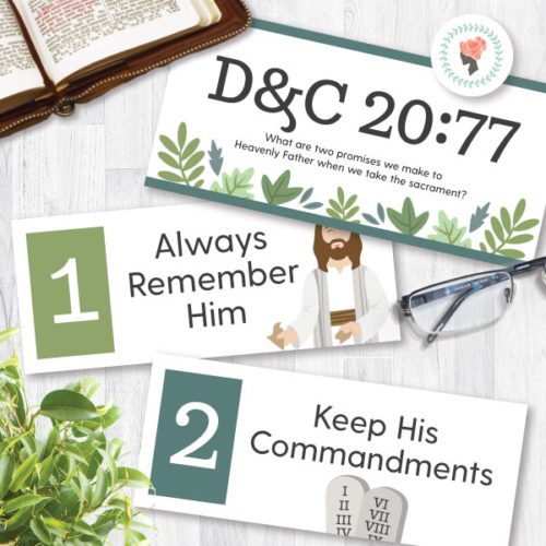 Primary 2 (CTR) Lesson 38: I Will Remember Jesus Christ During the ...