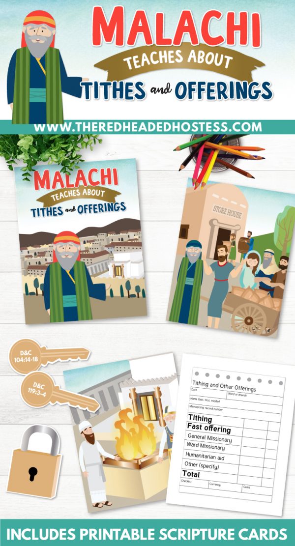 LDS Primary Activity: Tithes and Offerings - The Red Headed Hostess