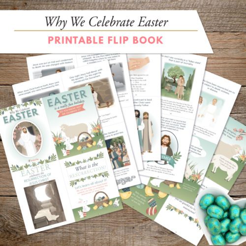 Why We Celebrate Easter - Printable Flip Book - The Red Headed Hostess