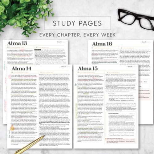 Book of Mormon: Come Follow Me Alma 13-16 - The Red Headed Hostess