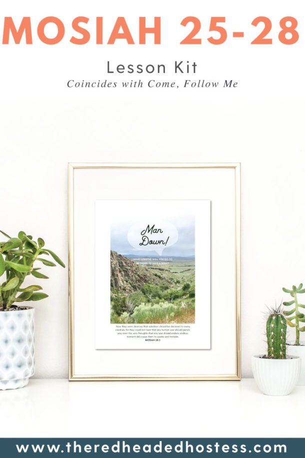 Come Follow Me Mosiah 25-28 - The Red Headed Hostess