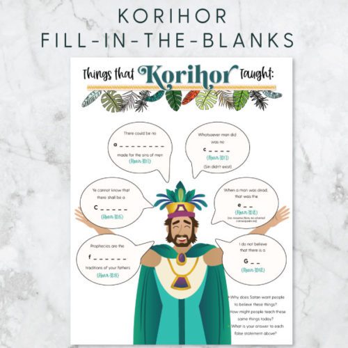 Book of Mormon: Alma 30-31 - The Red Headed Hostess