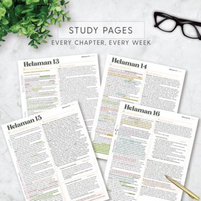 Book of Mormon: Helaman 13-16 - The Red Headed Hostess