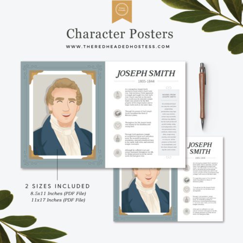 2021 Doctrine and Covenants: Character Posters (General Use) - The Red ...