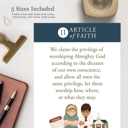 2021 Primary/Family - Doctrine and Covenants: Articles of Faith Kit ...