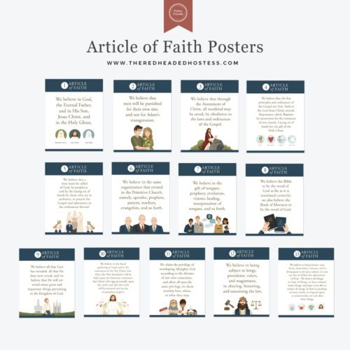 2021 Primary/Family - Doctrine and Covenants: Articles of Faith Kit ...