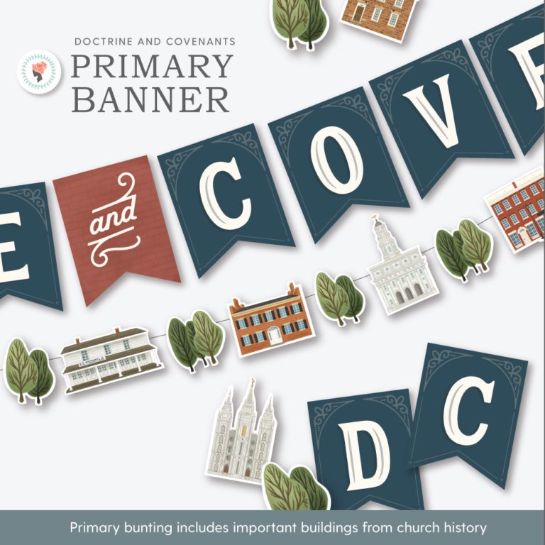 2021 Primary – Doctrine and Covenant: Bulletin Board Kit - The Red ...