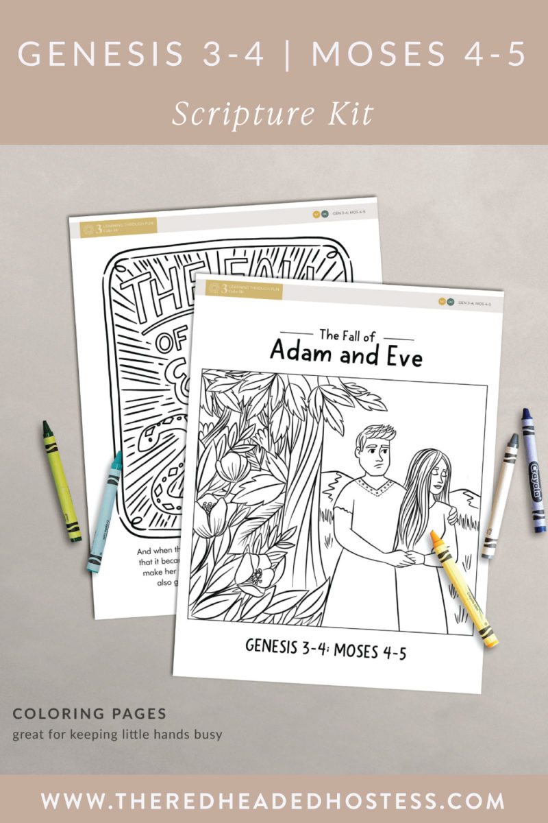 Genesis 3–4; Moses 4–5 - The Red Headed Hostess