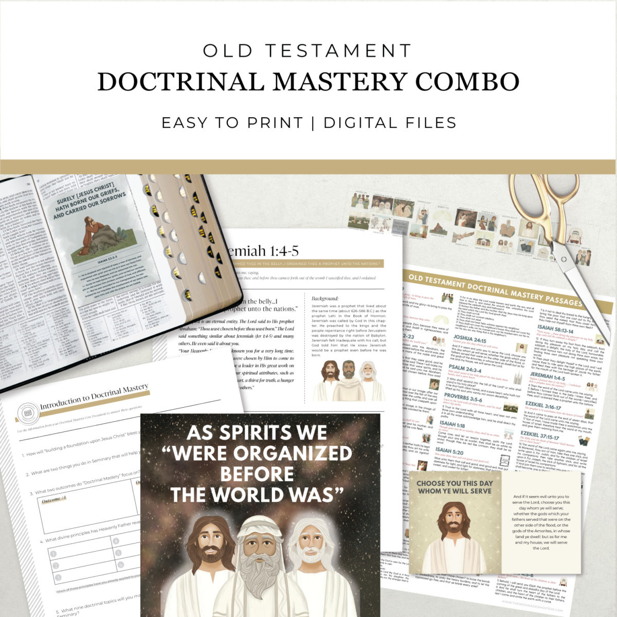 Old Testament Doctrinal Mastery - COMBO (Digital Downloads) - The Red ...