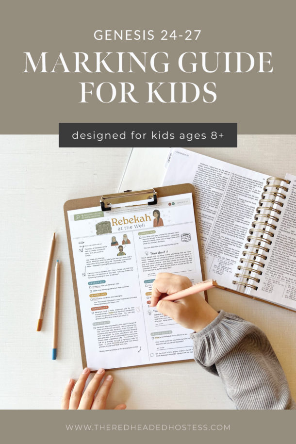 Genesis 24-27 - The Red Headed Hostess