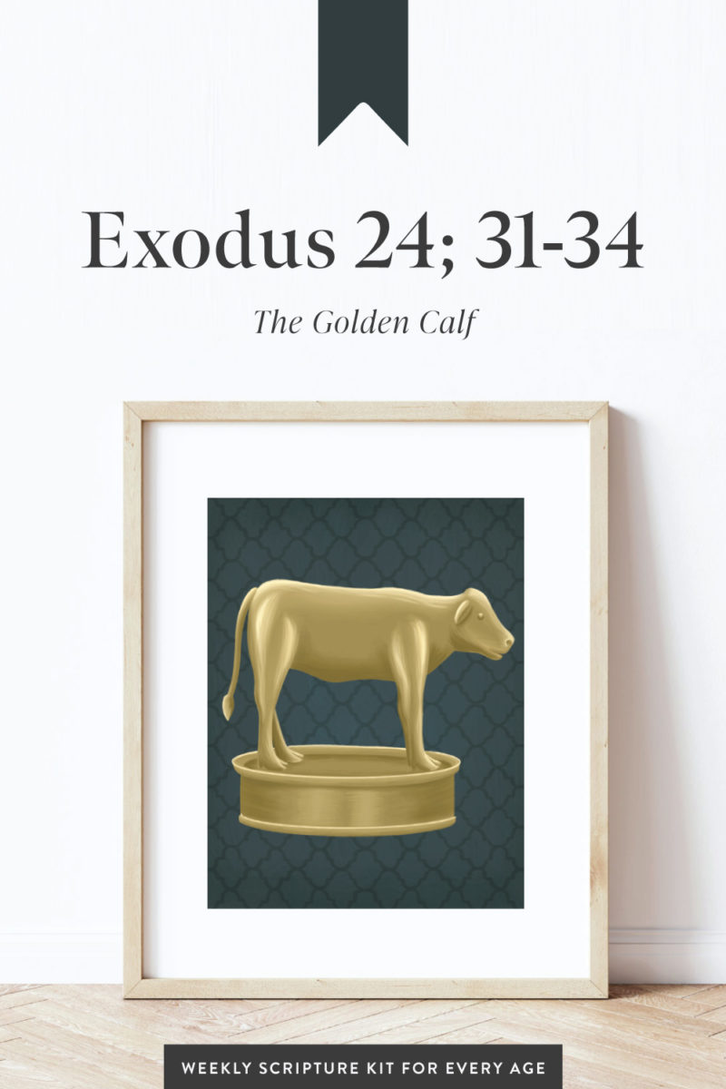 Exodus 24; 31-34 - The Red Headed Hostess
