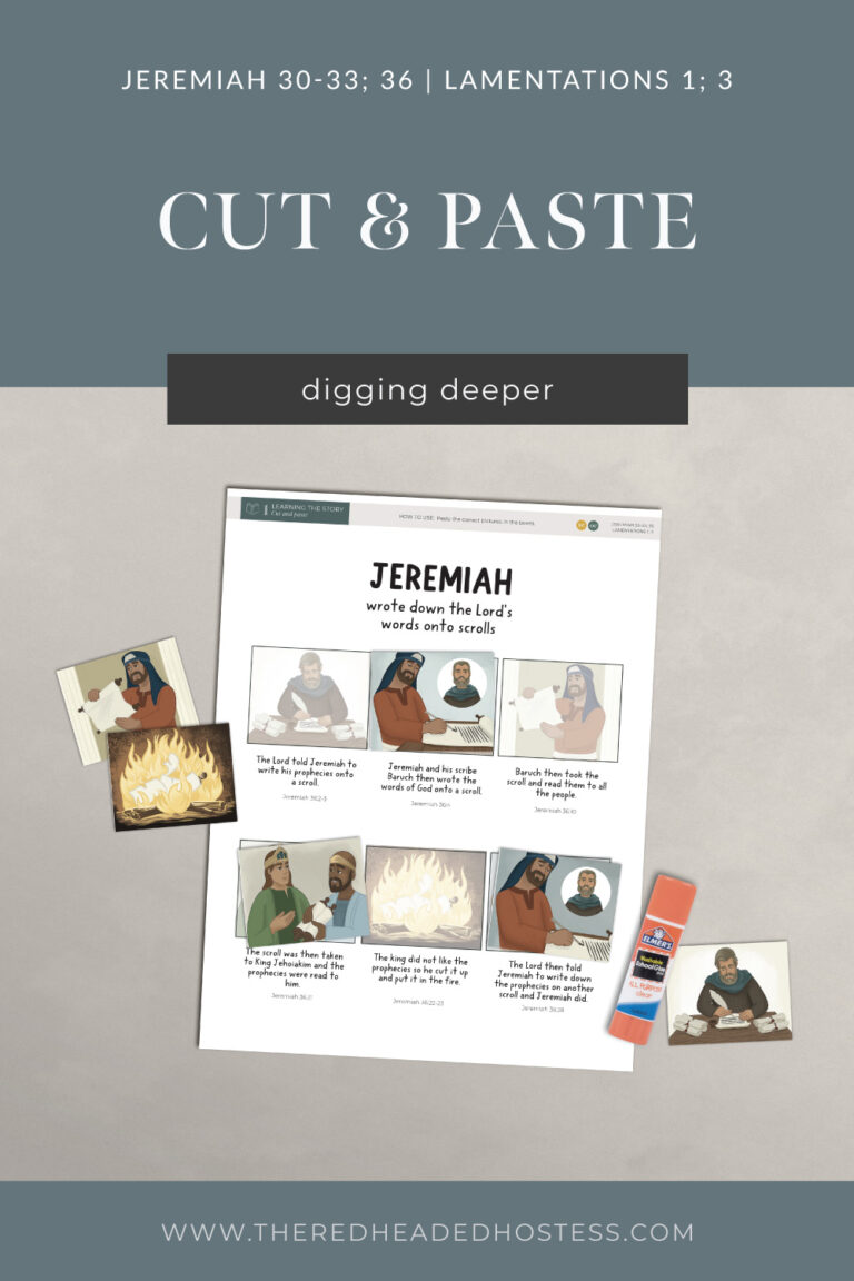 Jeremiah 30-33; 36 Lamentations 1; 3 - The Red Headed Hostess