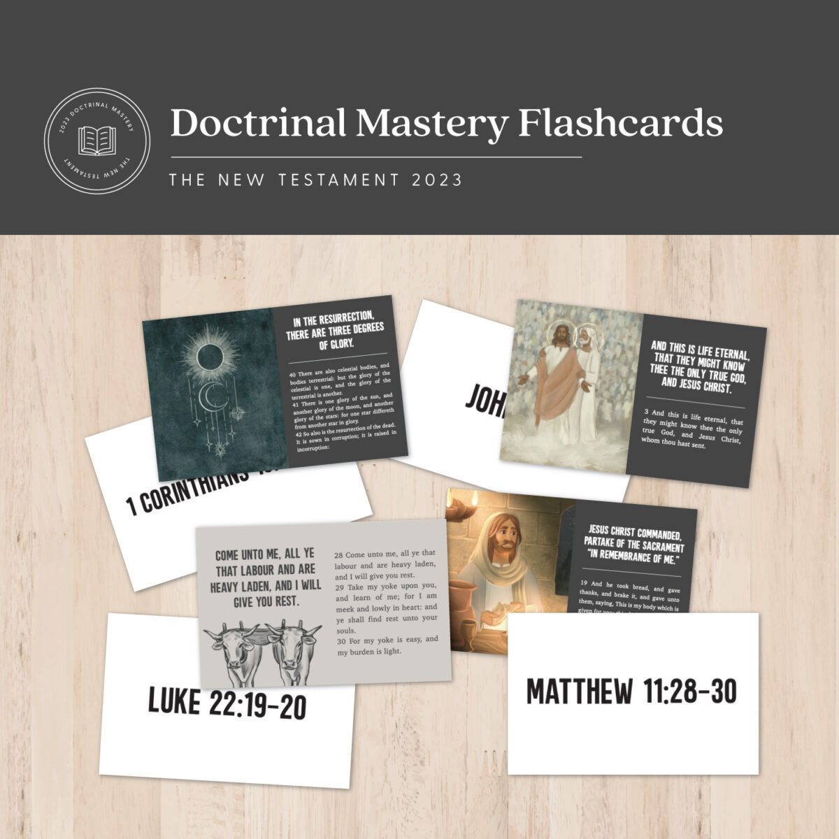 New Testament Doctrinal Mastery - Digital Flashcards (PDF Download ...