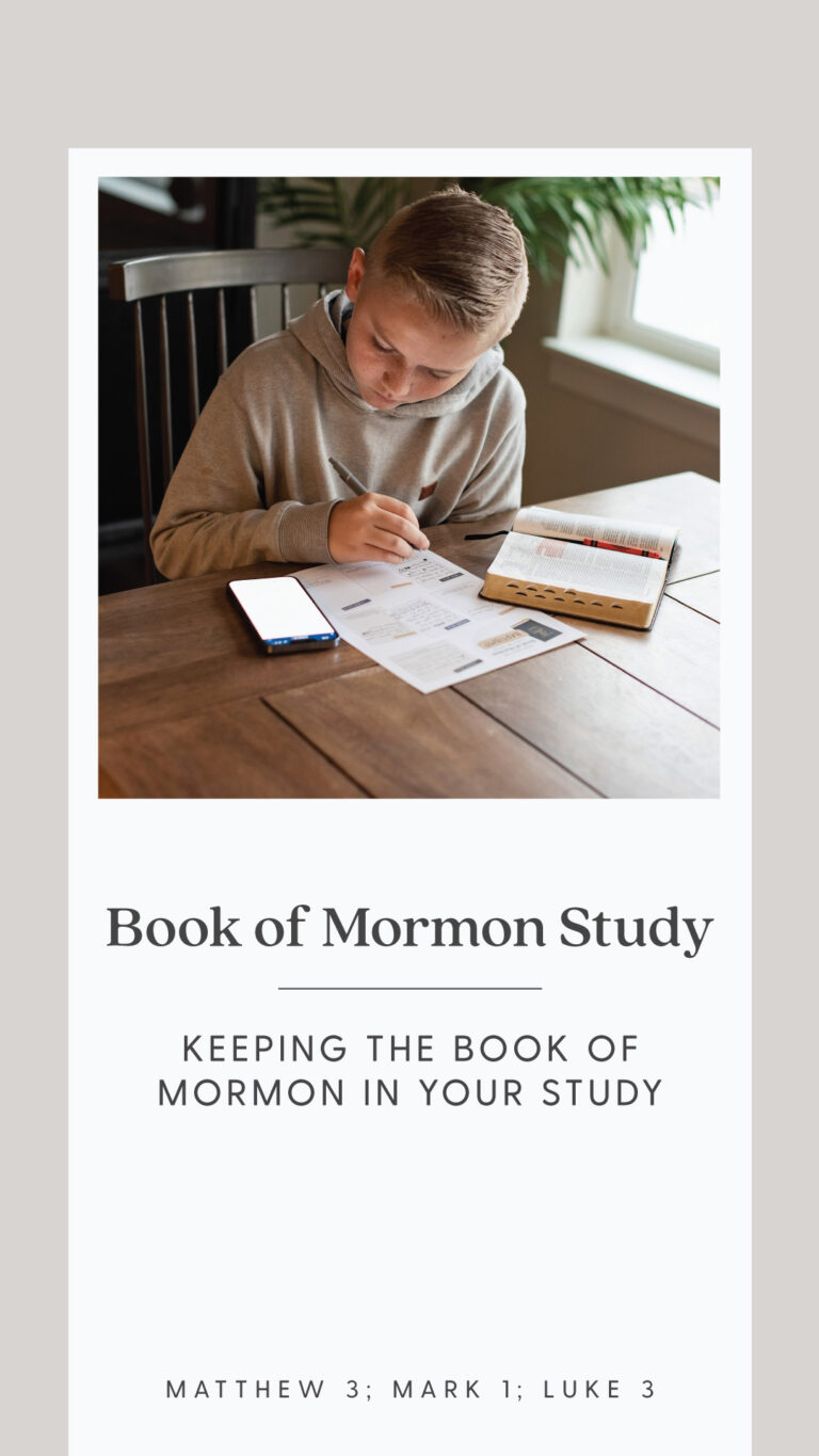 Matthew 3; Mark 1; Luke 3 - The Red Headed Hostess