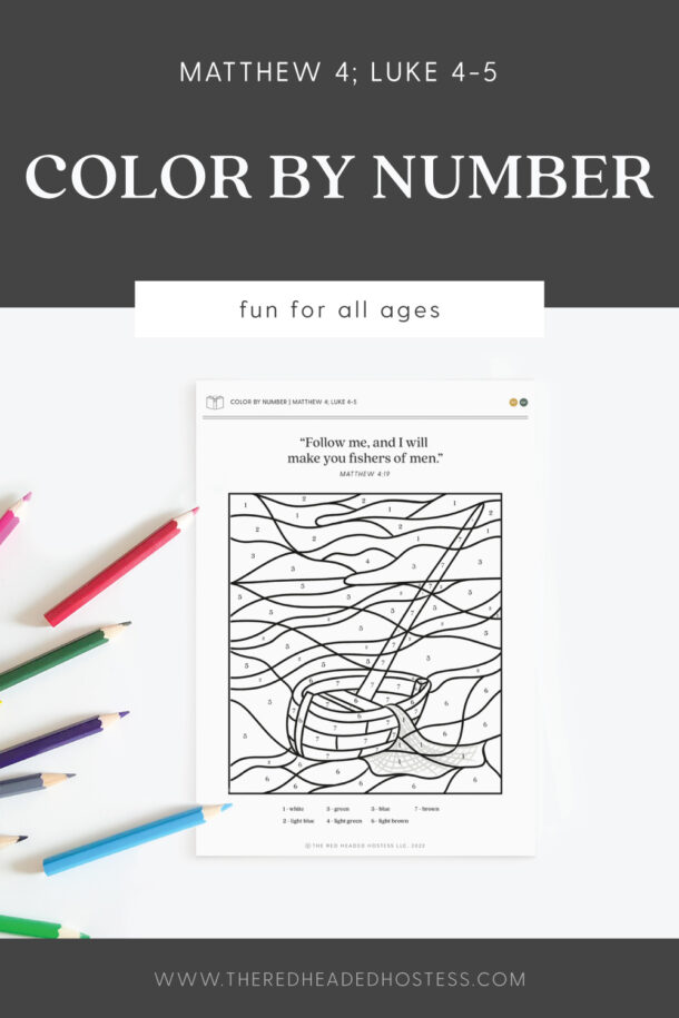 Matthew 4; Luke 4-5 - The Red Headed Hostess