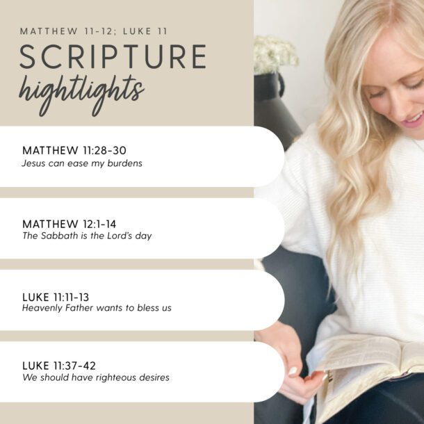 Matthew 11-12; Luke 11 - The Red Headed Hostess