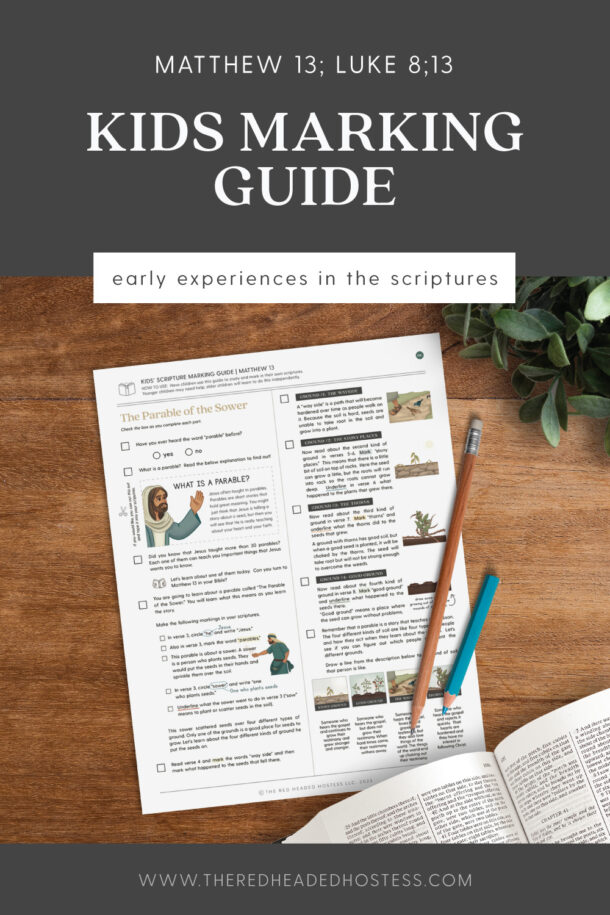 Matthew 13; Luke 8; 13 - The Red Headed Hostess