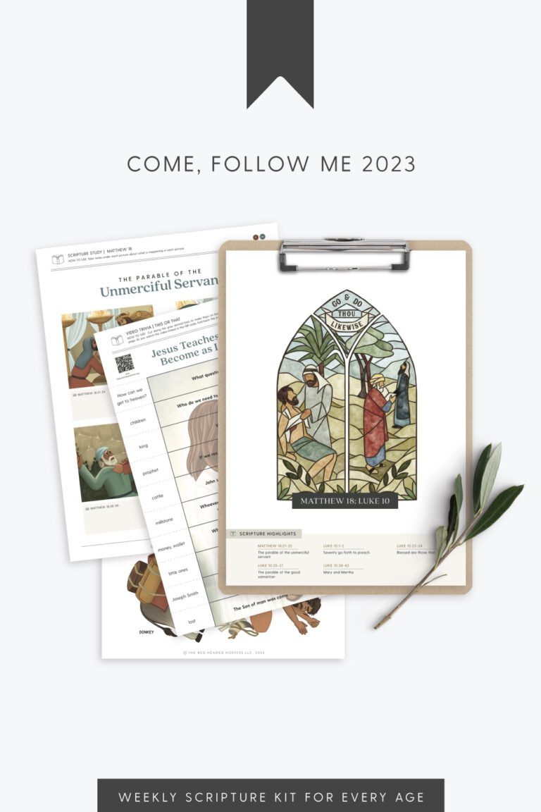 Matthew 18; Luke 10 - The Red Headed Hostess