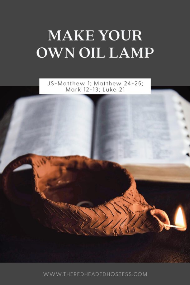 JS Matthew 1; Matthew 24-25; Mark 12-13; Luke 21 - The Red Headed Hostess