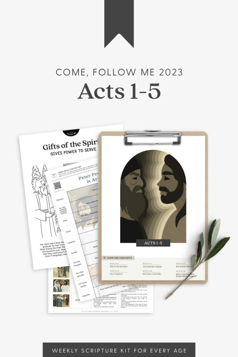 Acts 1-5 - The Red Headed Hostess